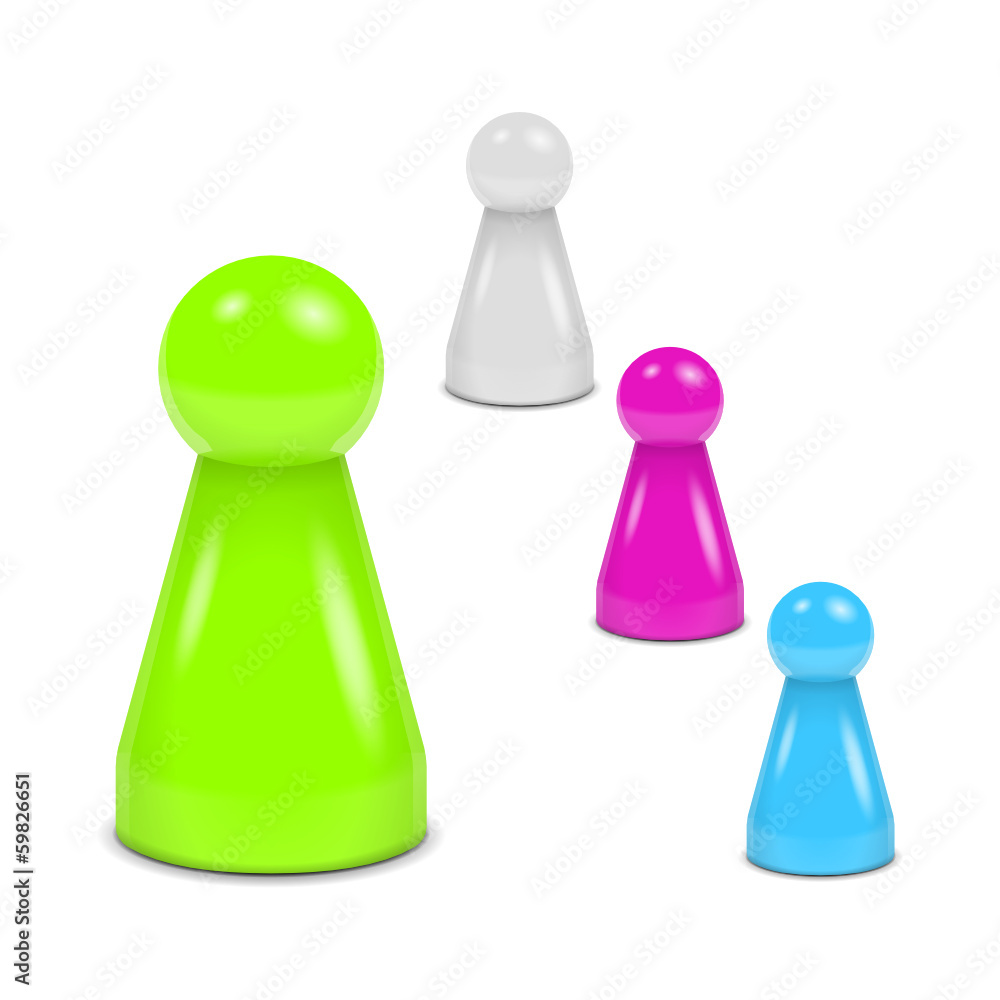 spielfigur III Stock-Vektorgrafik | Adobe Stock