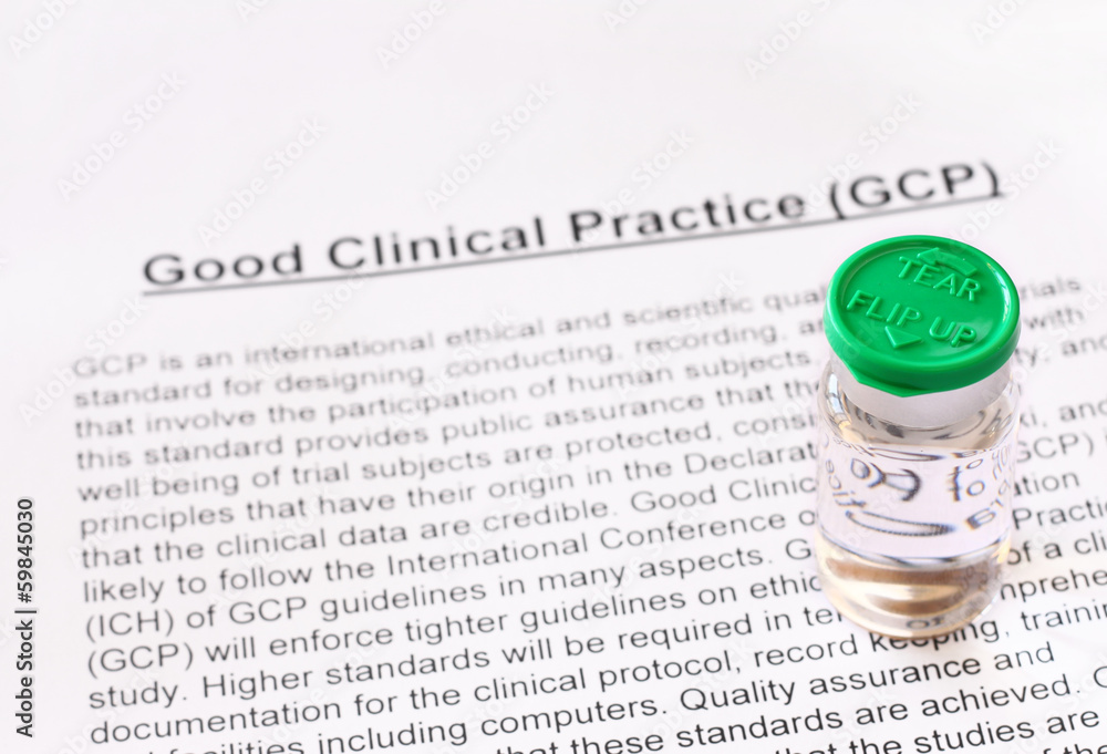 Good Clinical Practice. GCP. Stock Photo | Adobe Stock