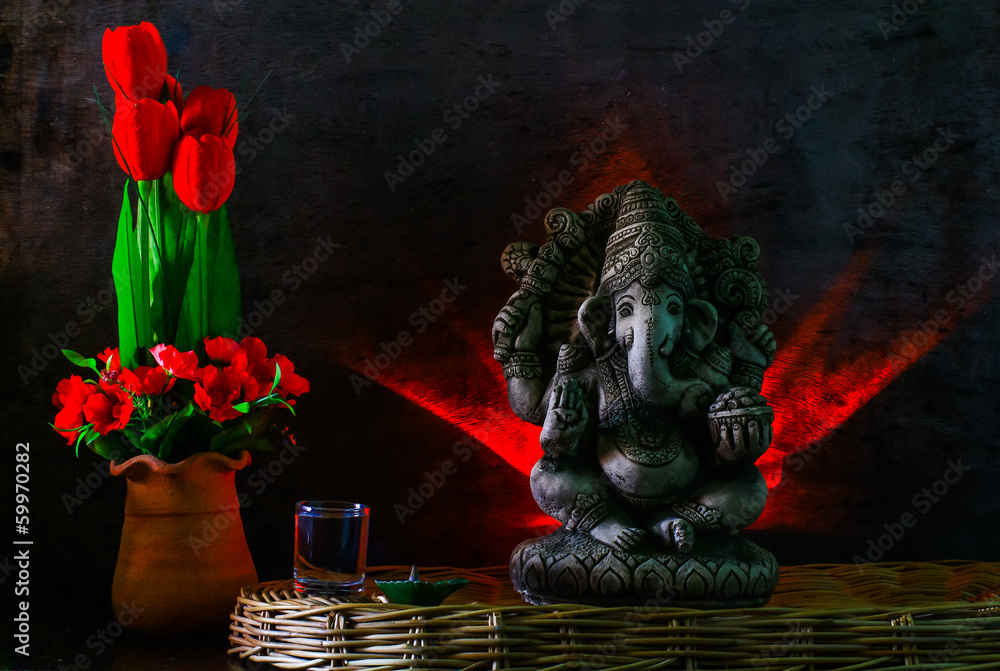 Ganesh statue Stock Photo | Adobe Stock