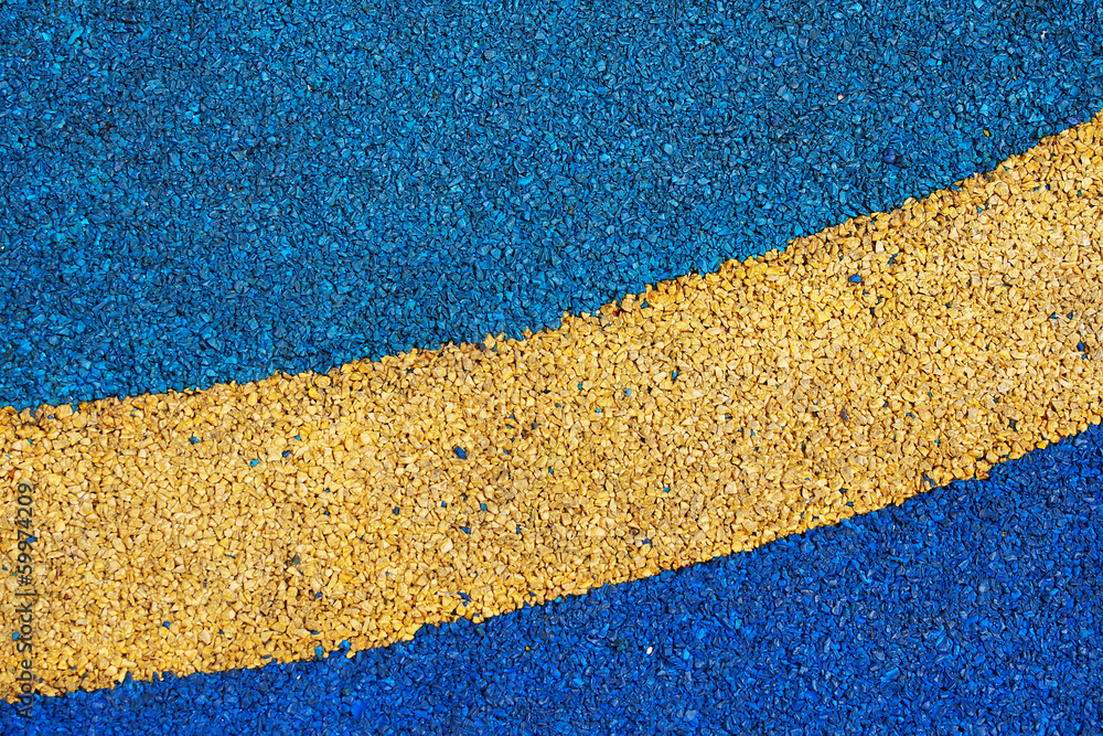 Texture of color rubber floor on playground Stock Photo | Adobe Stock