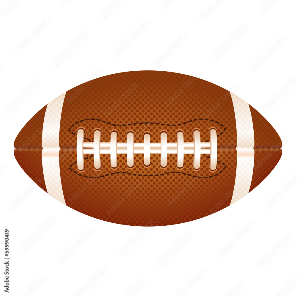 Football Stock Vector | Adobe Stock