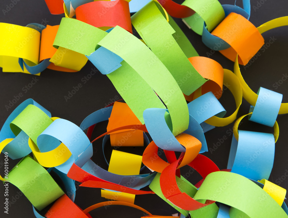 paper chain Stock Photo | Adobe Stock