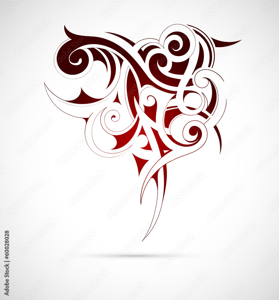 Gothic tribal art Stock Vector | Adobe Stock