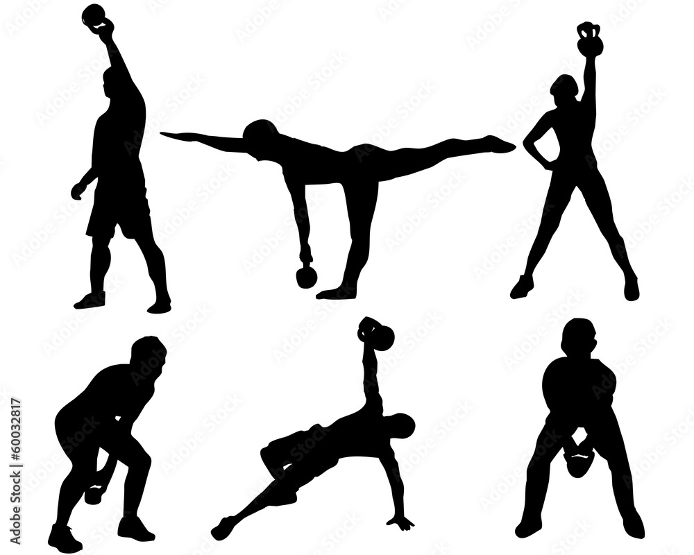 KettleBell Stock Vector | Adobe Stock