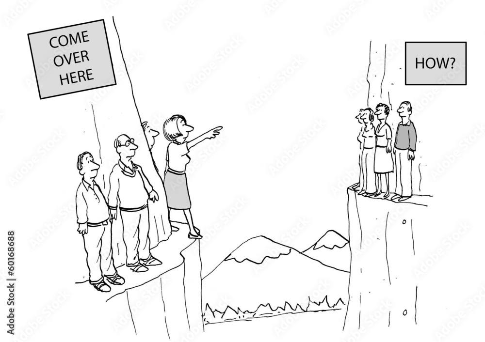 Come over here Stock Illustration | Adobe Stock