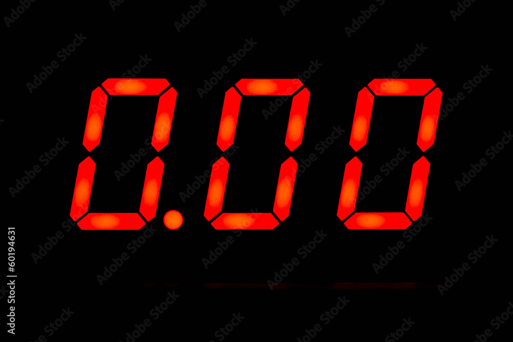Digital Clock Counter Stock Photo | Adobe Stock