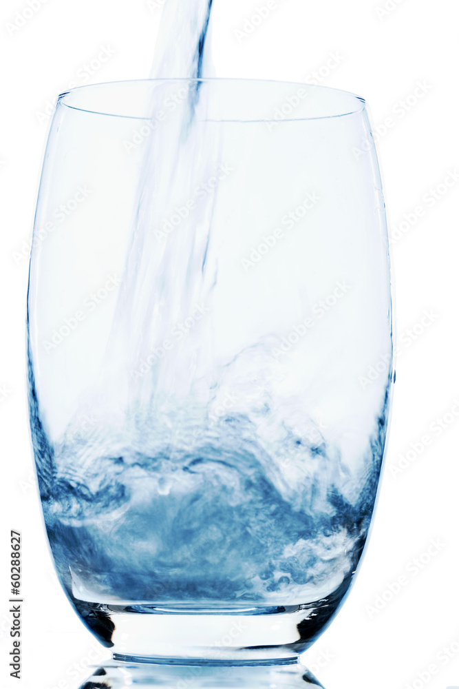 Glas mit Wasser Stock Photo | Adobe Stock