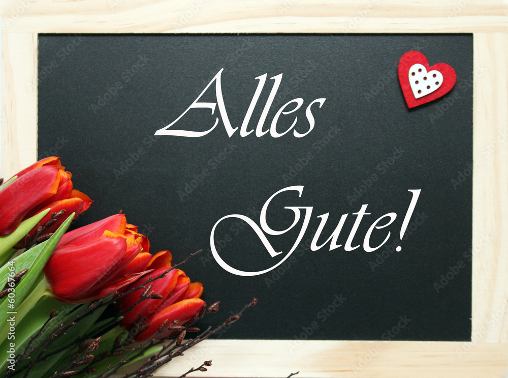 Alles Gute! Stock-Foto | Adobe Stock