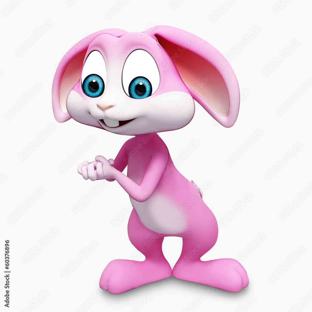 Happy bunny Stock Photo | Adobe Stock