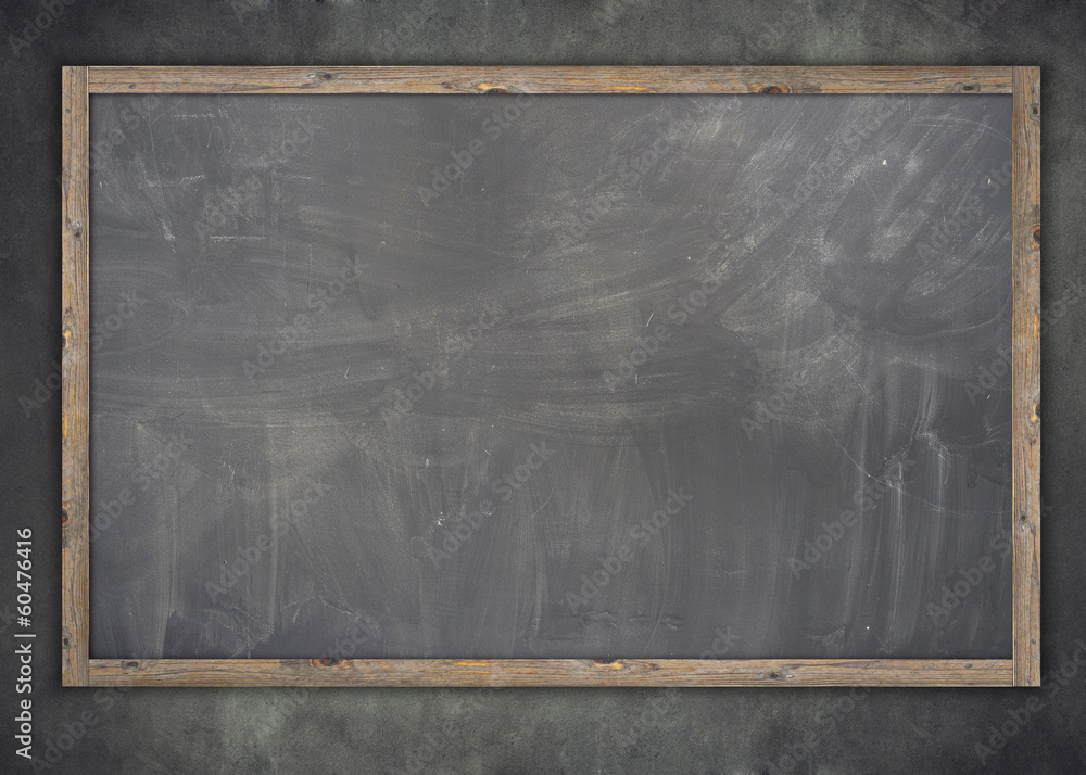 School blackboard / chalkboard Stock Photo | Adobe Stock