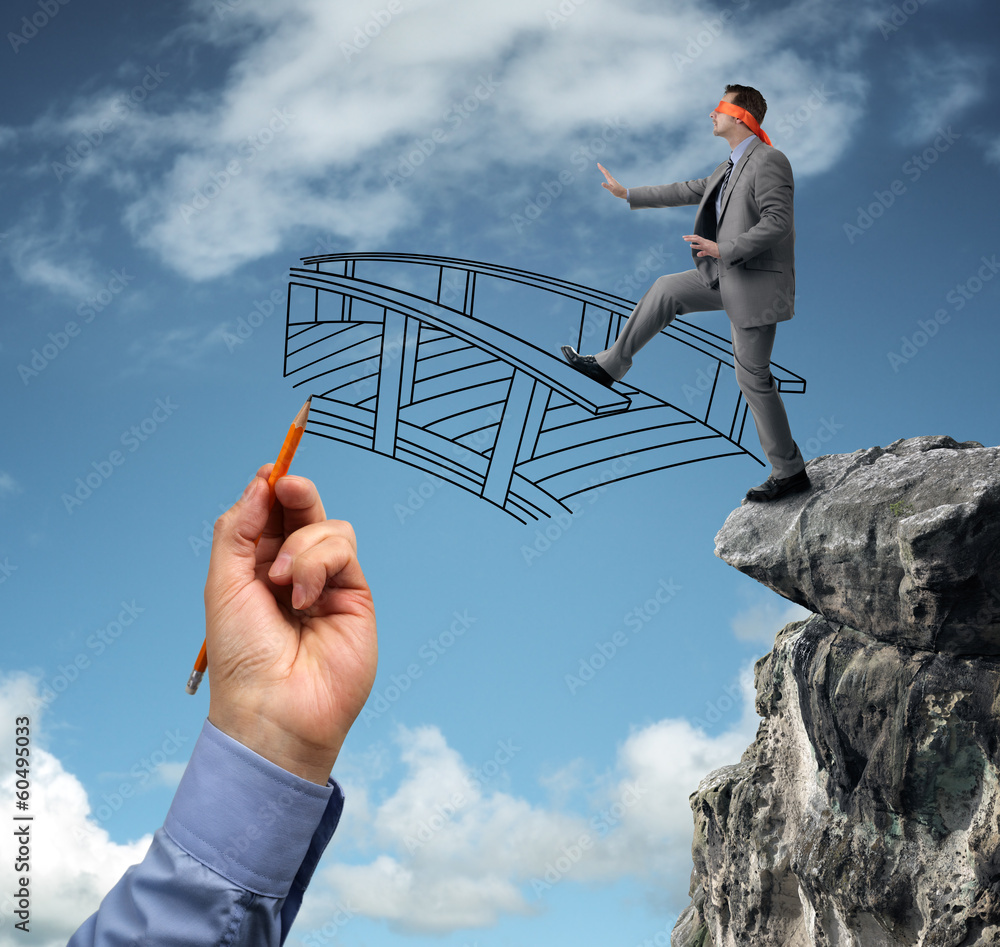 Building bridges - assistance for business Stock Photo | Adobe Stock