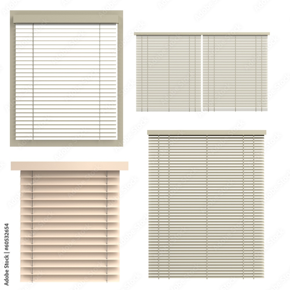 realistic 3d render of blinds Stock Illustration | Adobe Stock