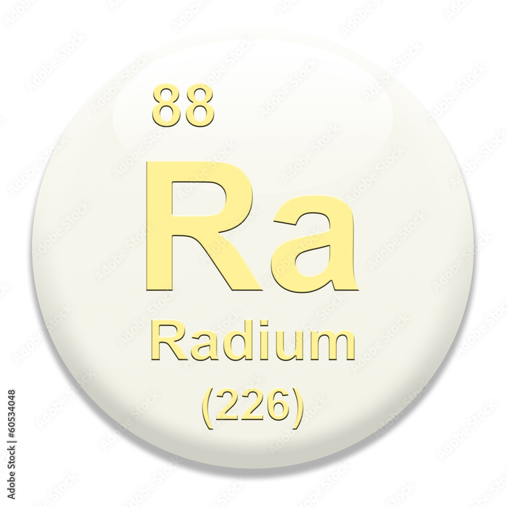 Periodic Table Ra Radium Stock Illustration | Adobe Stock
