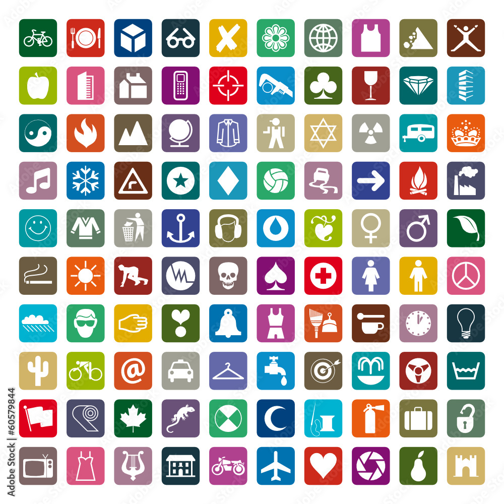 Symboles et pictogrammes pour internet Stock Vector | Adobe Stock