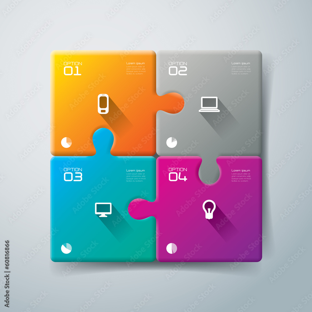 Infographics vector design template. Stock Vector | Adobe Stock