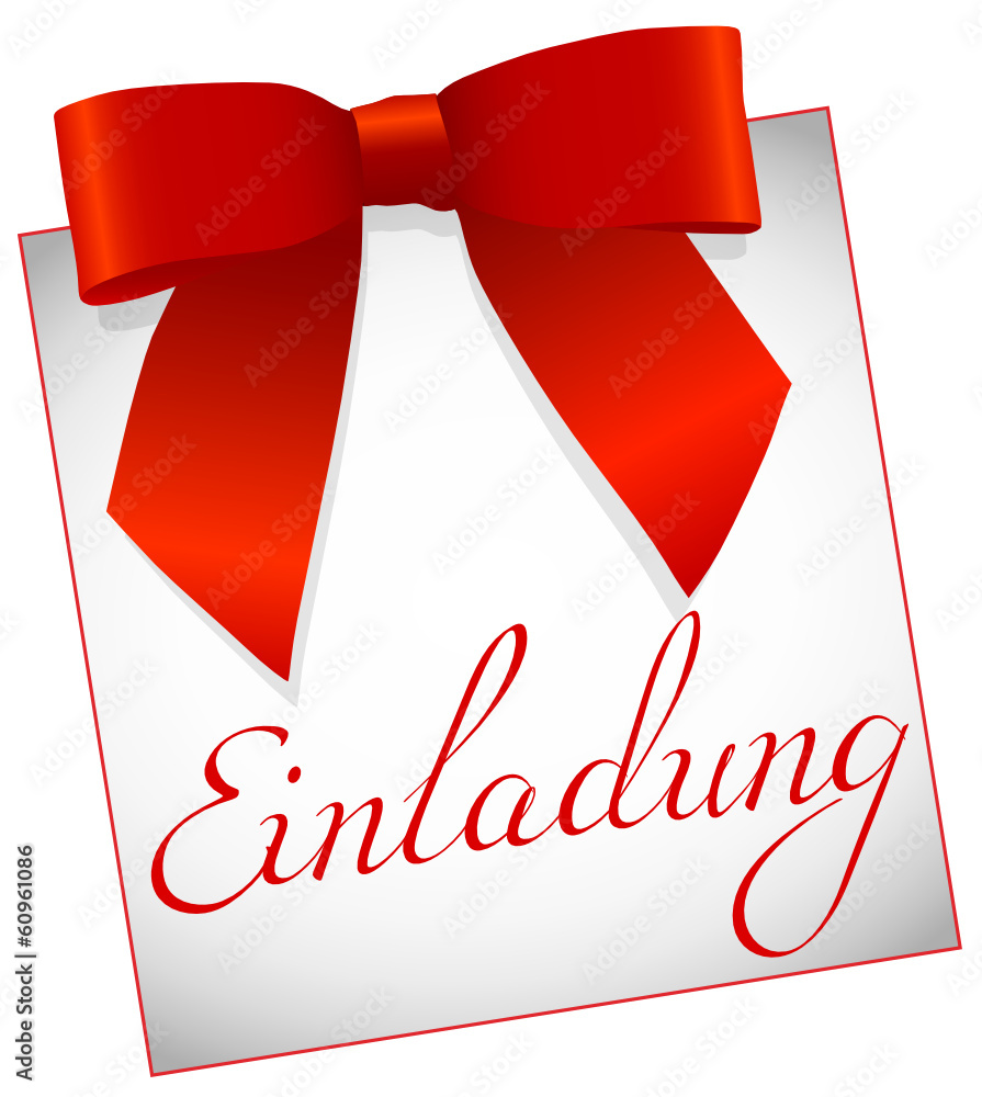 Einladung Stock-Vektorgrafik | Adobe Stock