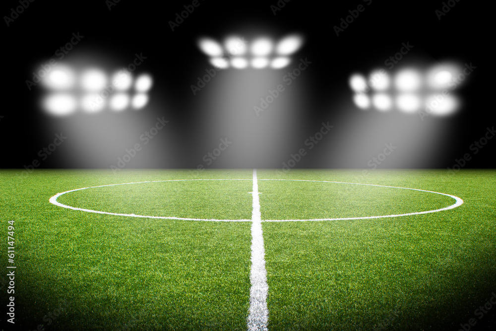 football, stadium, soccer, field, background, crowd, crowded, sp Stock ...