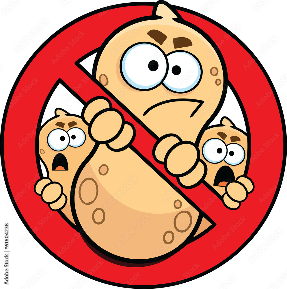 No Peanuts Allowed Sign Stock Vector | Adobe Stock