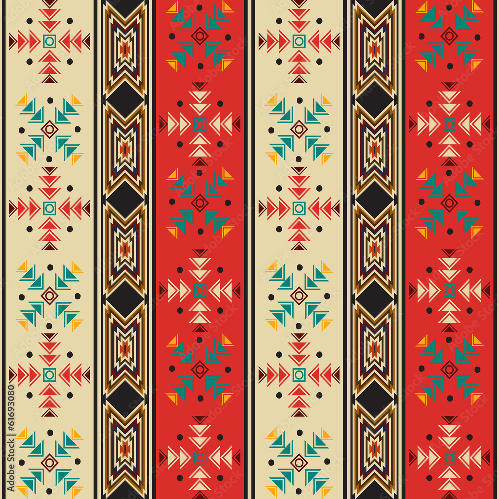 Navajo style pattern Stock Vector | Adobe Stock