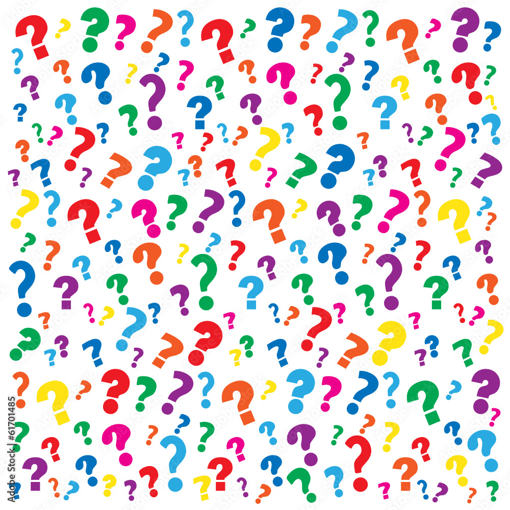 "QUESTIONS" (points d'interrogation FAQs pourquoi comment aide) Stock ...