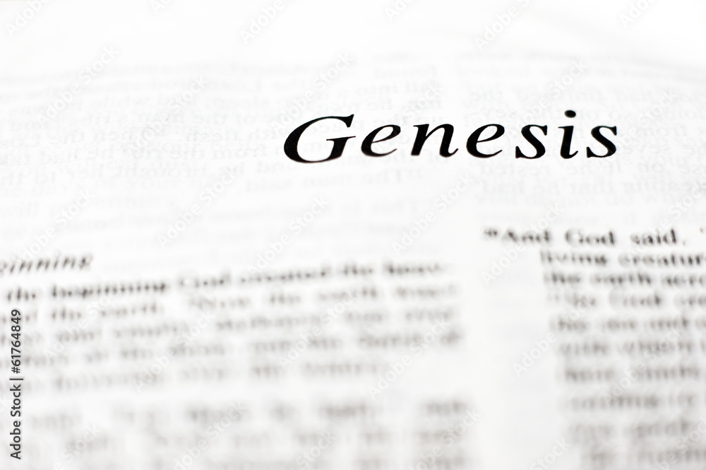 Book of Genesis Stock Photo | Adobe Stock