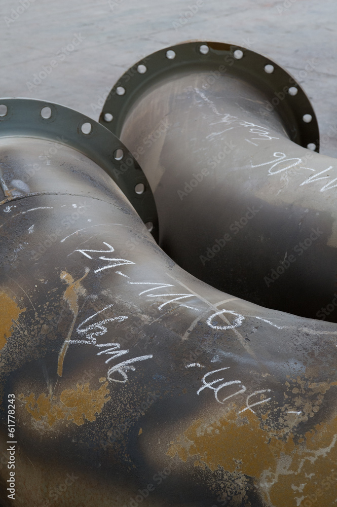 Metallrohre Stock-Foto | Adobe Stock