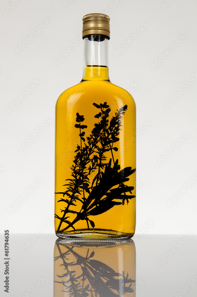 Nalewka ziołowa, butelka Stock Photo | Adobe Stock