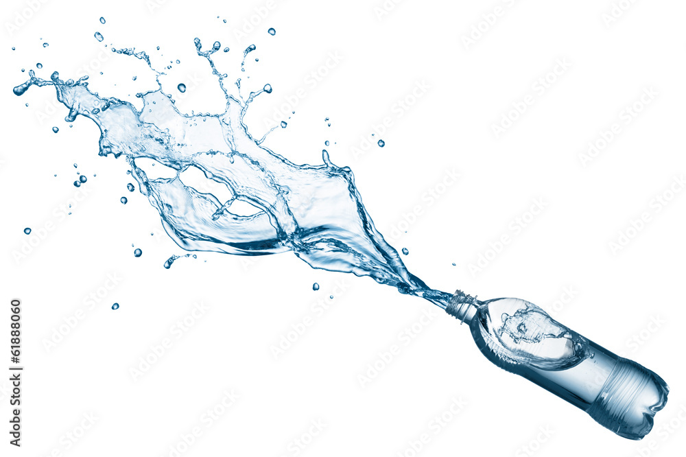drinking water splashing Stock Photo | Adobe Stock