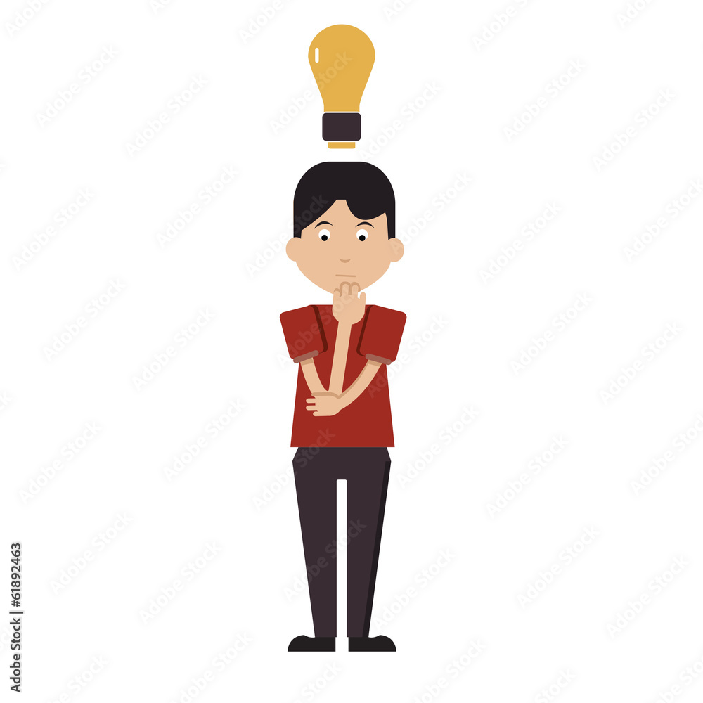 Vecteur Stock reflechir | Adobe Stock