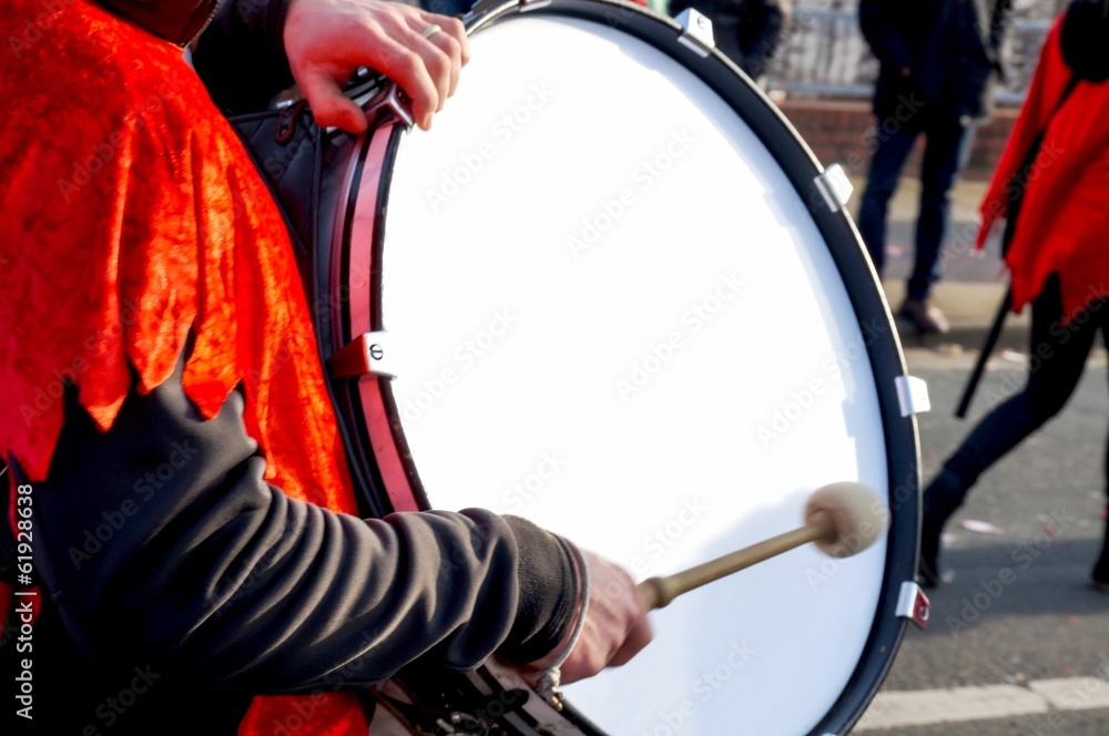 Karnevalsumzug, Paukenschlag Stock-Foto | Adobe Stock