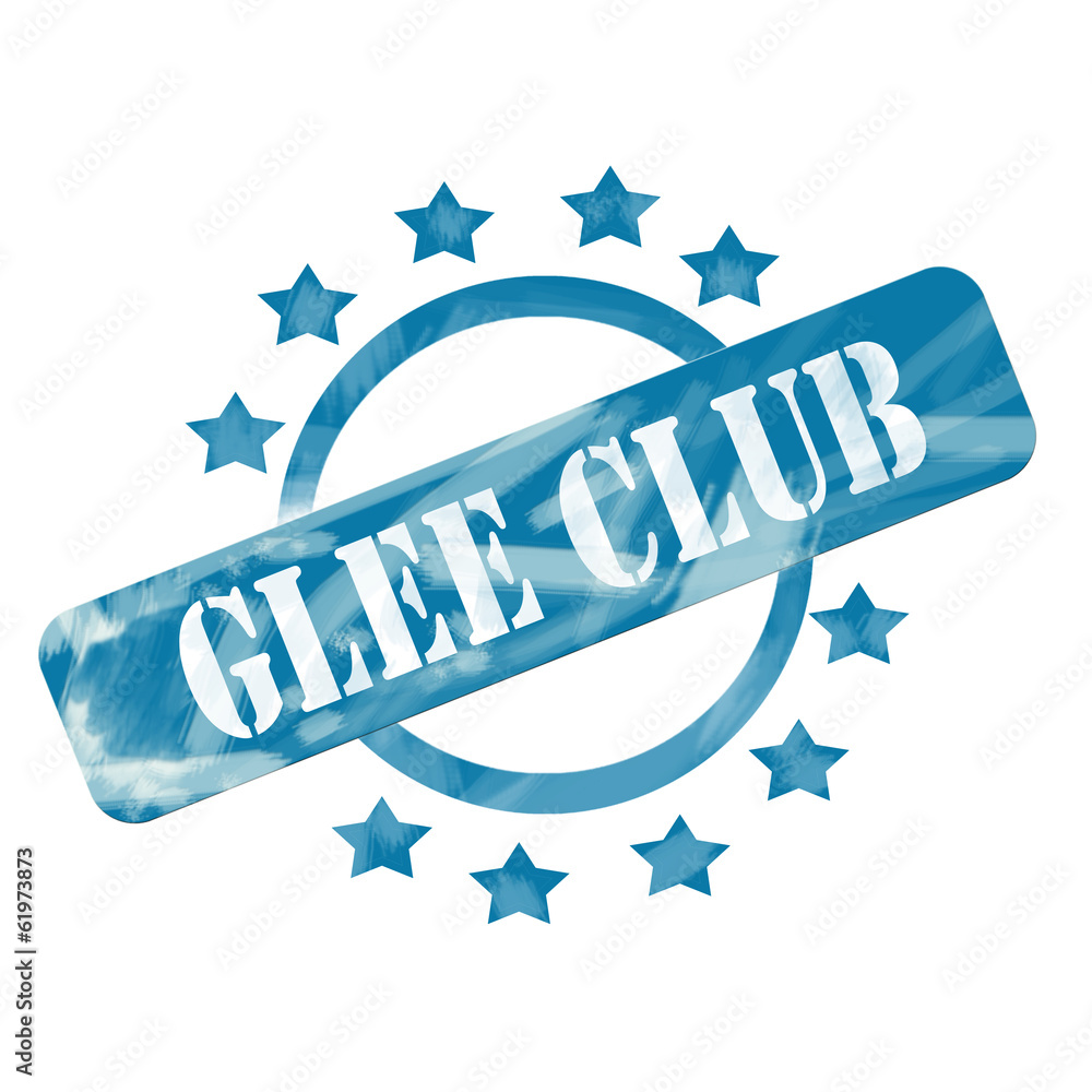 Glee Logo Blue