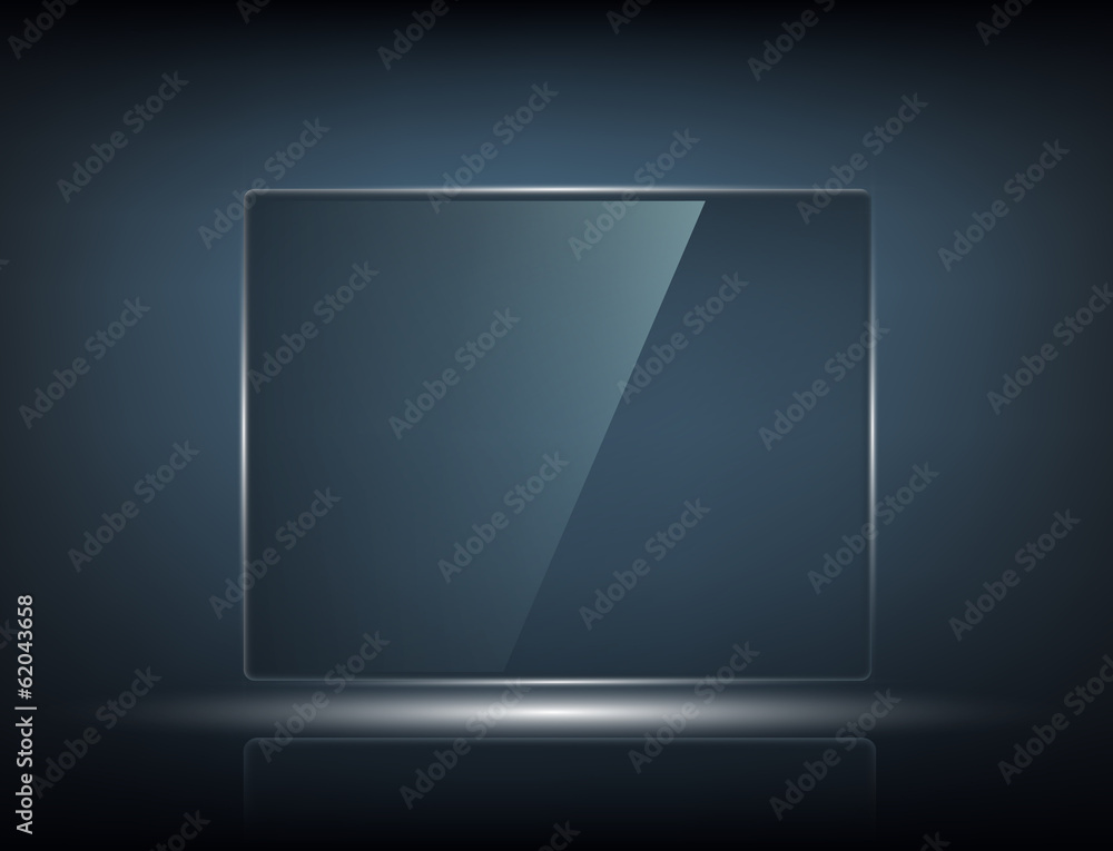 transparent touch screen Stock Vector | Adobe Stock