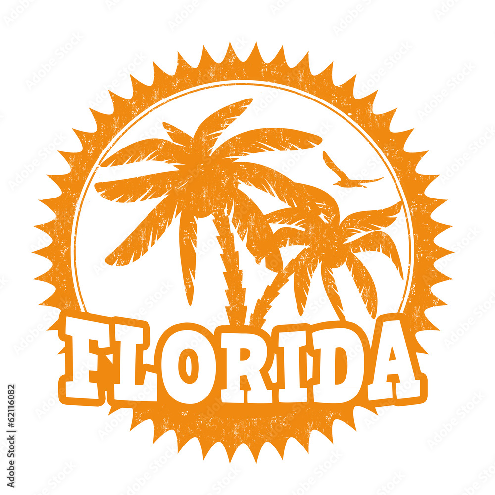 Florida stamp Stock Vector | Adobe Stock
