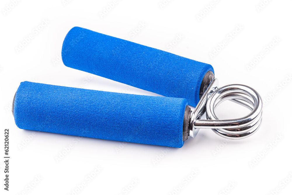 Hand Gripper isolated on white background Stock Photo | Adobe Stock