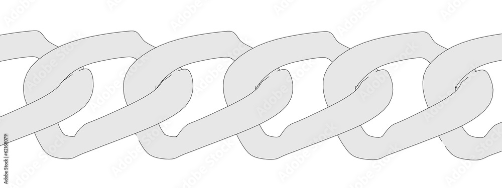 Cartoon Chain Links