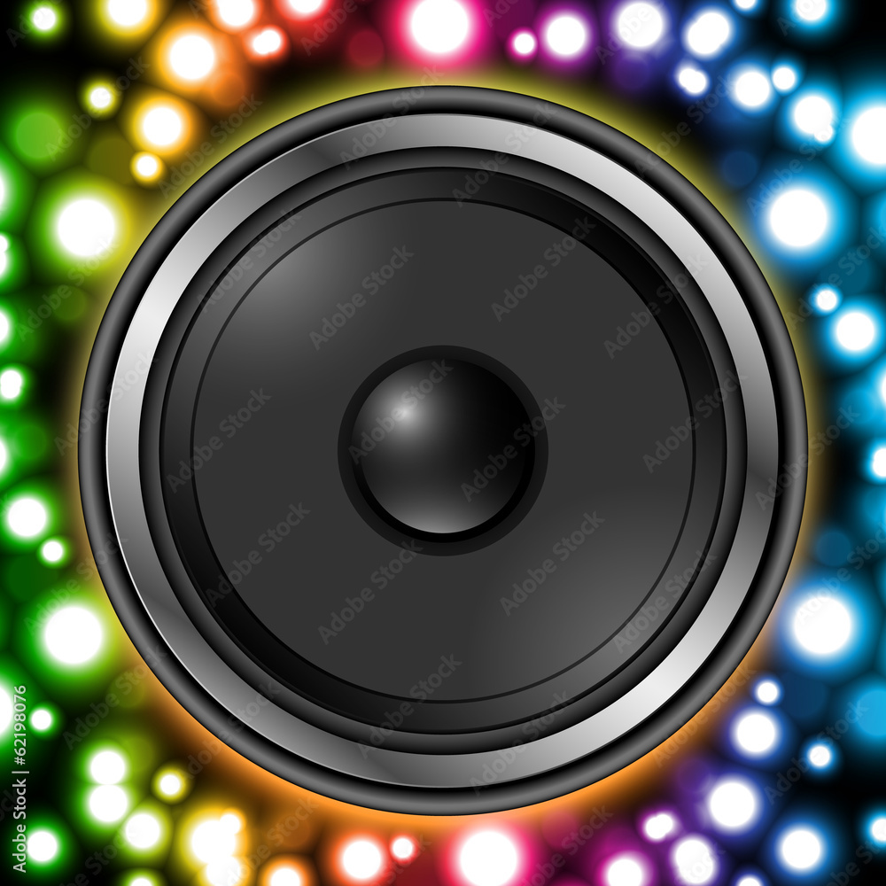 Abstract Speaker Wallpaper
