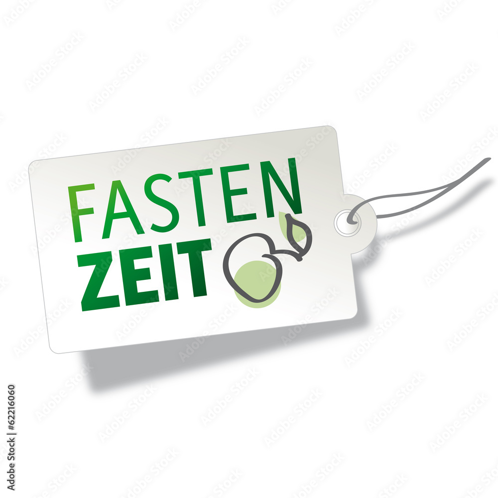 Anhänger Fastenzeit Stock-Vektorgrafik | Adobe Stock