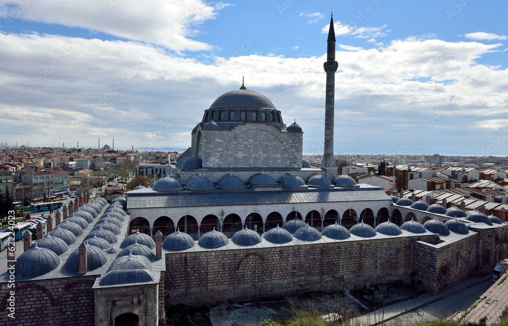 Mosque of Suleiman the Magnificent commissioned Stock Photo | Adobe Stock