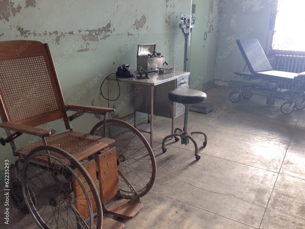 Hospital ward in the prison of Alcatraz Stock Photo | Adobe Stock