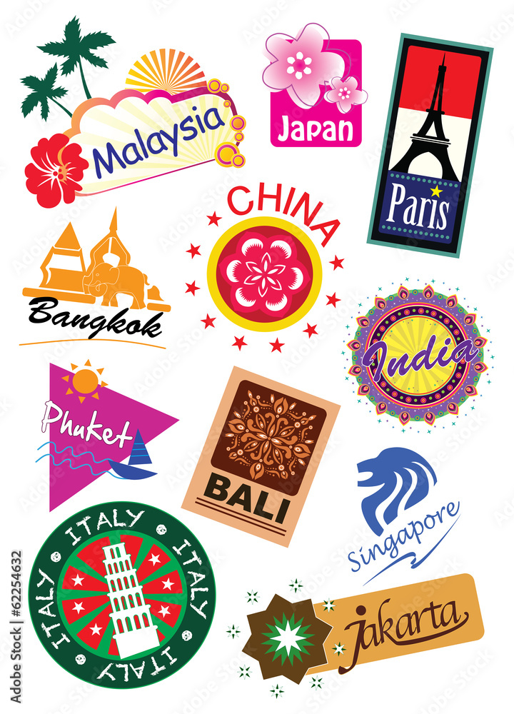 Country Stickers