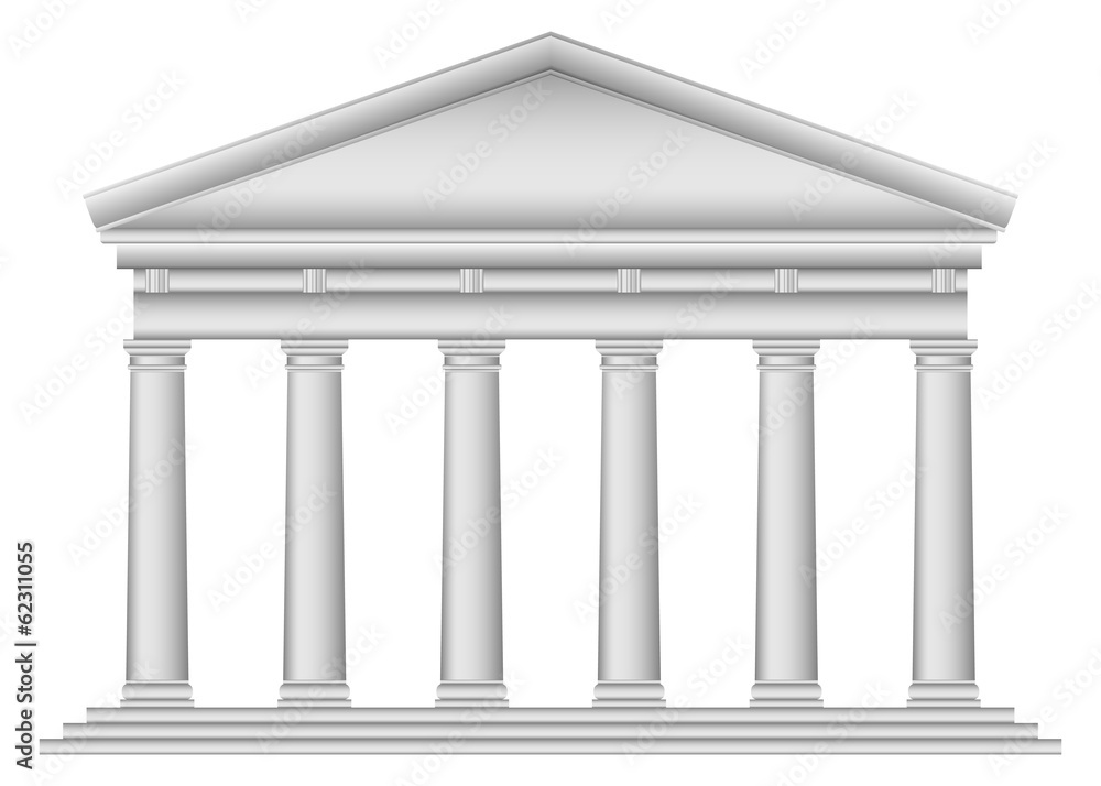 Roman Temple Clipart