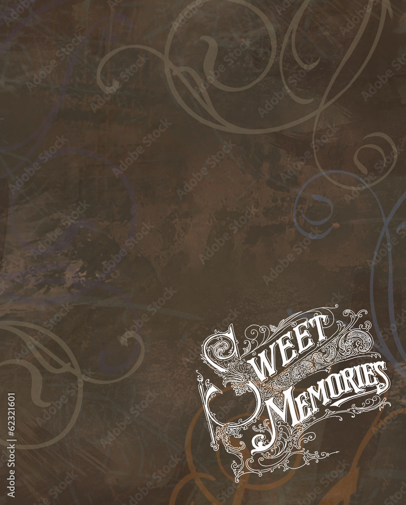 Sweet memories background Stock Illustration | Adobe Stock