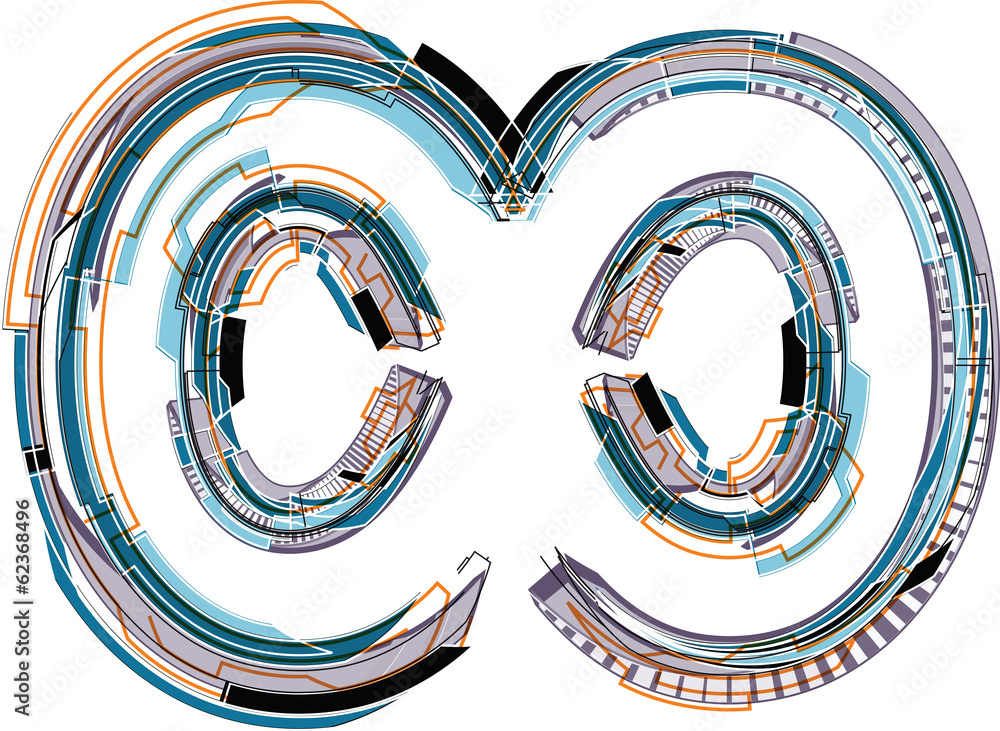 font illustration symbol Stock Vector | Adobe Stock