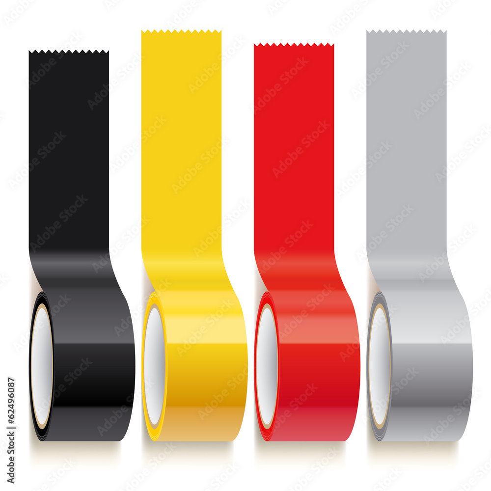 color scotch adhesive tape Stock Vector | Adobe Stock
