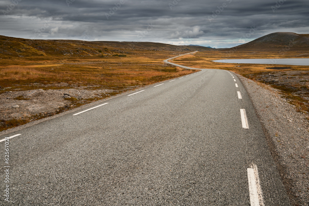Straße zum Nordkapp Stock Photo | Adobe Stock