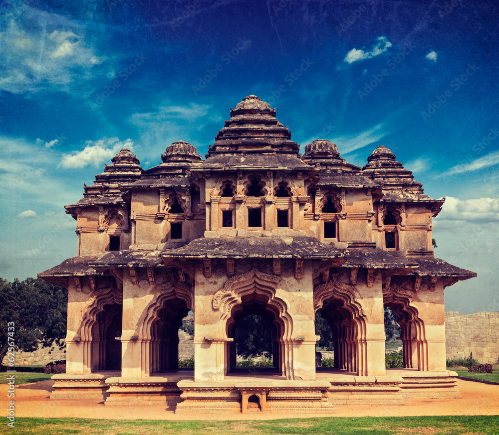 Lotus Mahal Stock Photo | Adobe Stock