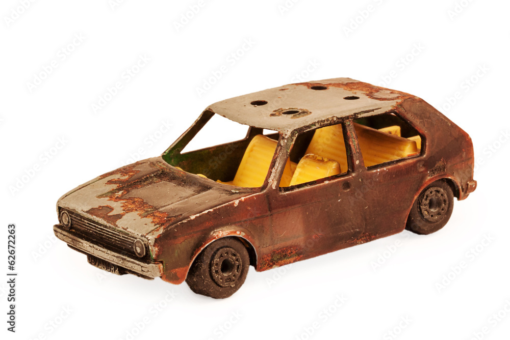 Broken Toy Car