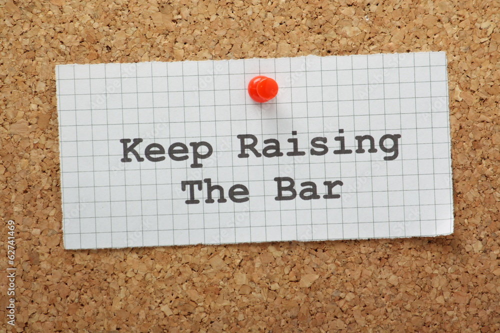 Raising The Bar Graphic