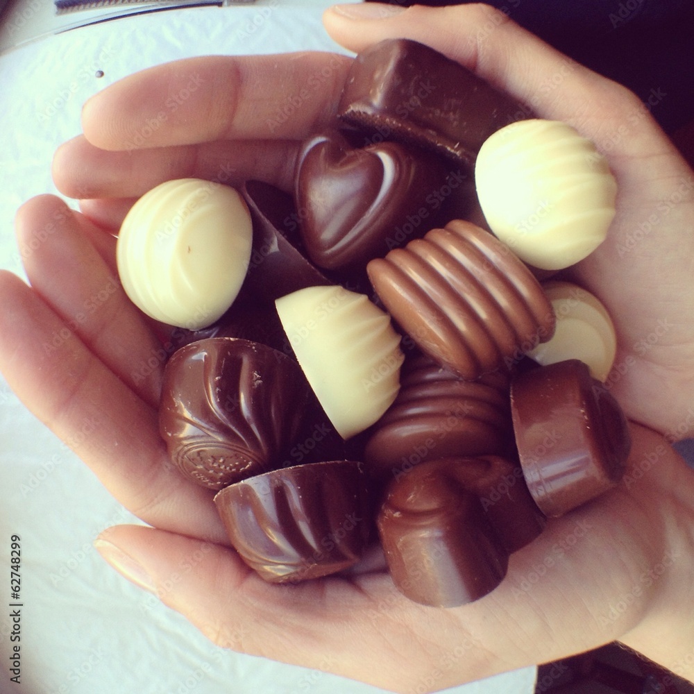 handful of candy Stock Photo | Adobe Stock