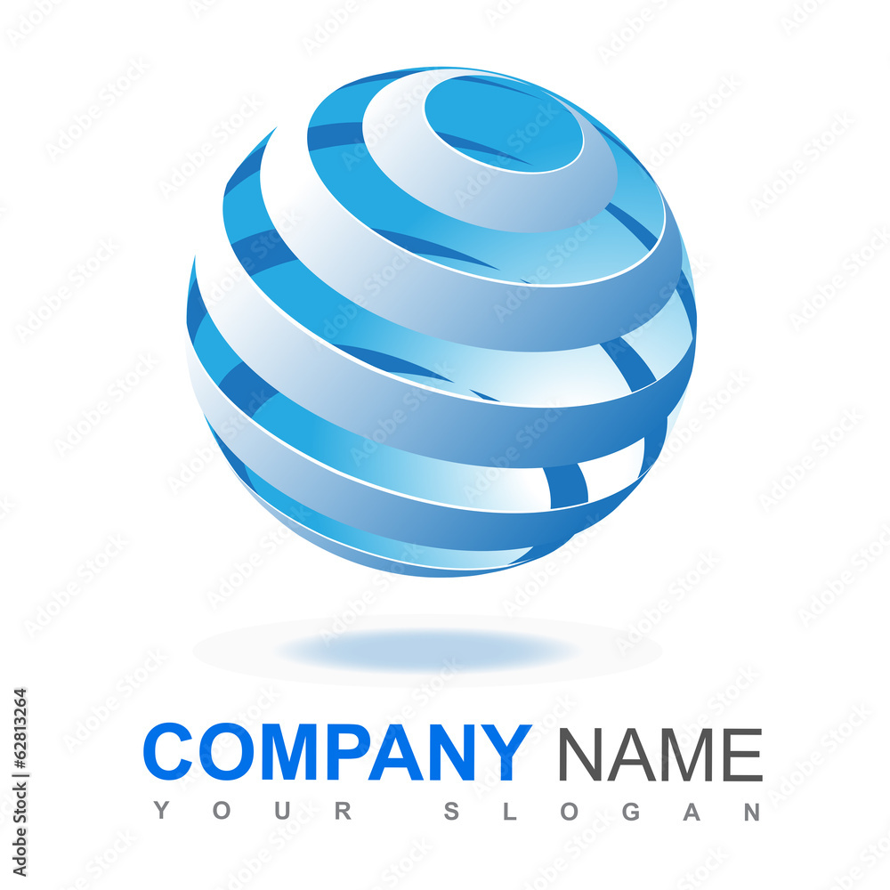 World Logo vector de Stock | Adobe Stock